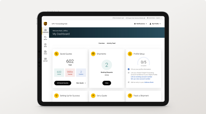 UPS Forwarding Hub | UPS Supply Chain Solutions