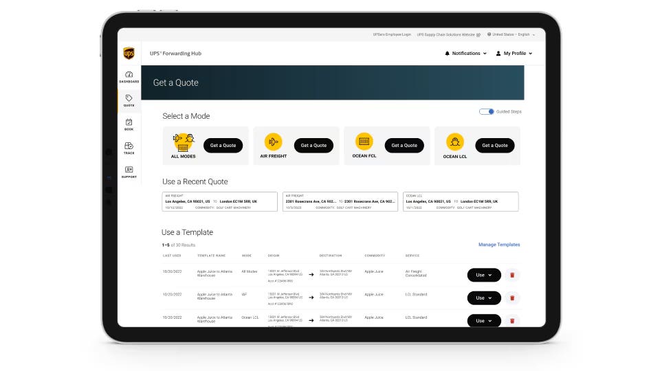 UPS Supply Chain Solutions-货运和物流-中国大陆地区