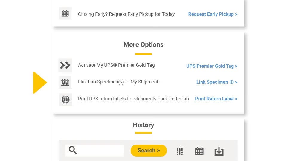 Link Your Specimen IDs to Shipment IDs - UPS Healthcare™ - United States